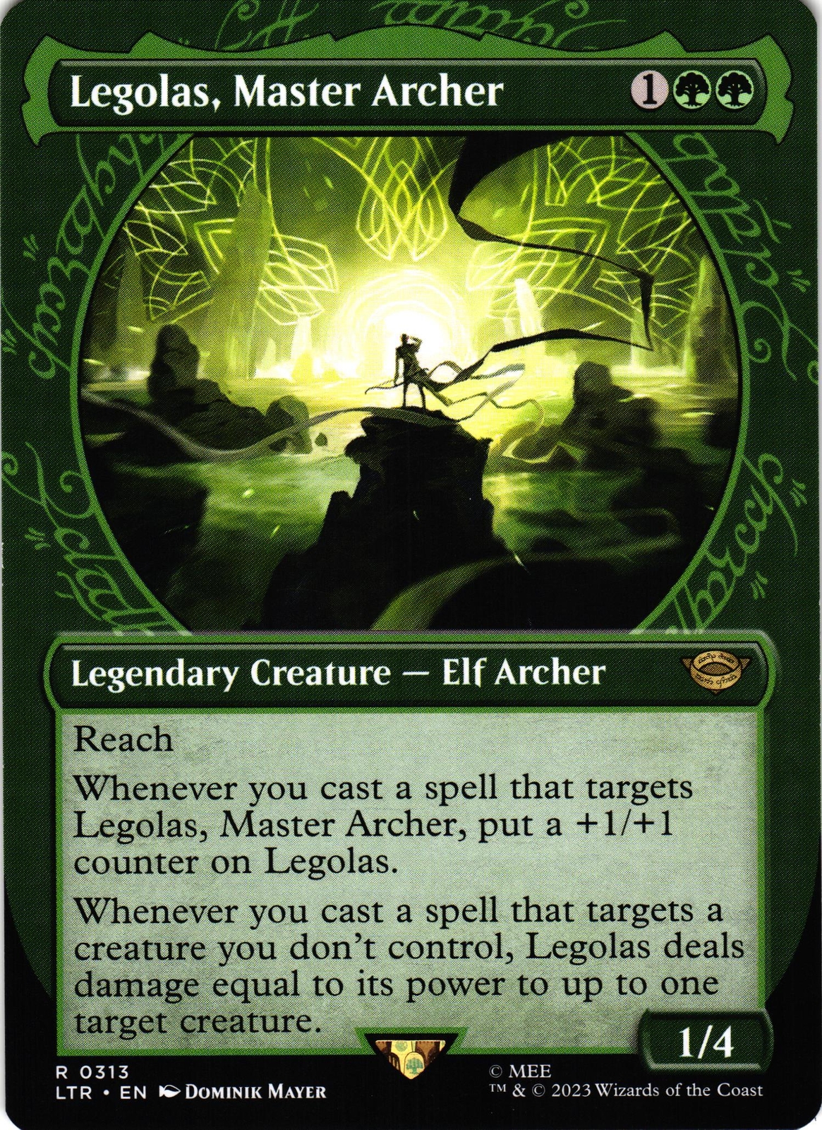 Legolas, Master Archer (Showcase) MTG Near Mint Lord Of The Rings | eBay