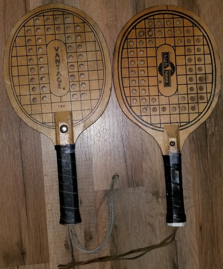 2 - HIGHT KORE and VANTAGE wood Paddleball Racquets | eBay