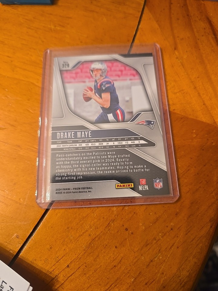 2024 Panini Prizm - Rookies Drake Maye #329 (RC) Super Bowl Bound | eBay