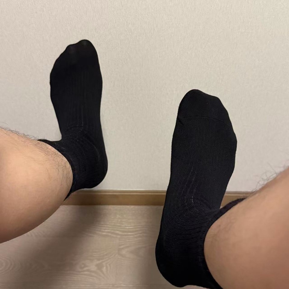 For Running For Dress Shoes Mens Dress Socks Office Wear Elastic Quick ...