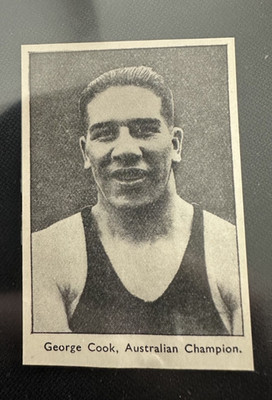 1930'S Amalgamated Press GEORGE COOK AUSTRALIAN CHAMPION | eBay