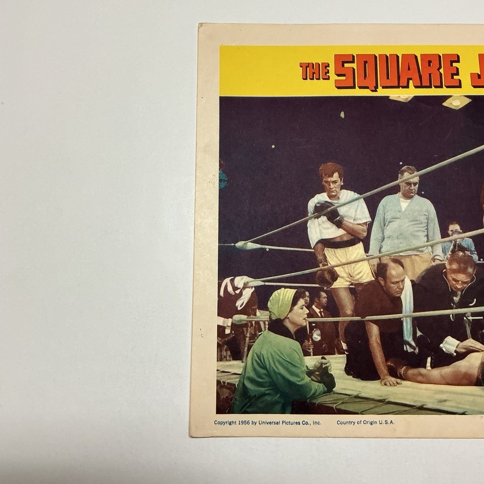 1956 The Square Jungle Original 11x14” Lobby Card Tony Curtis Pat ...