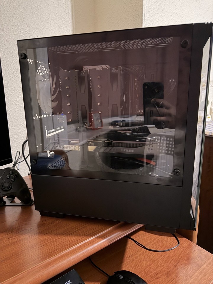 iONZ KZ-G1, PC Gaming Case Micro ATX Mini Tower - Temp Glass, ARGB PWM ...