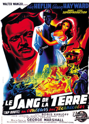 Tap Roots (1948) Susan Hayward Boris Karloff Horror movie poster print ...