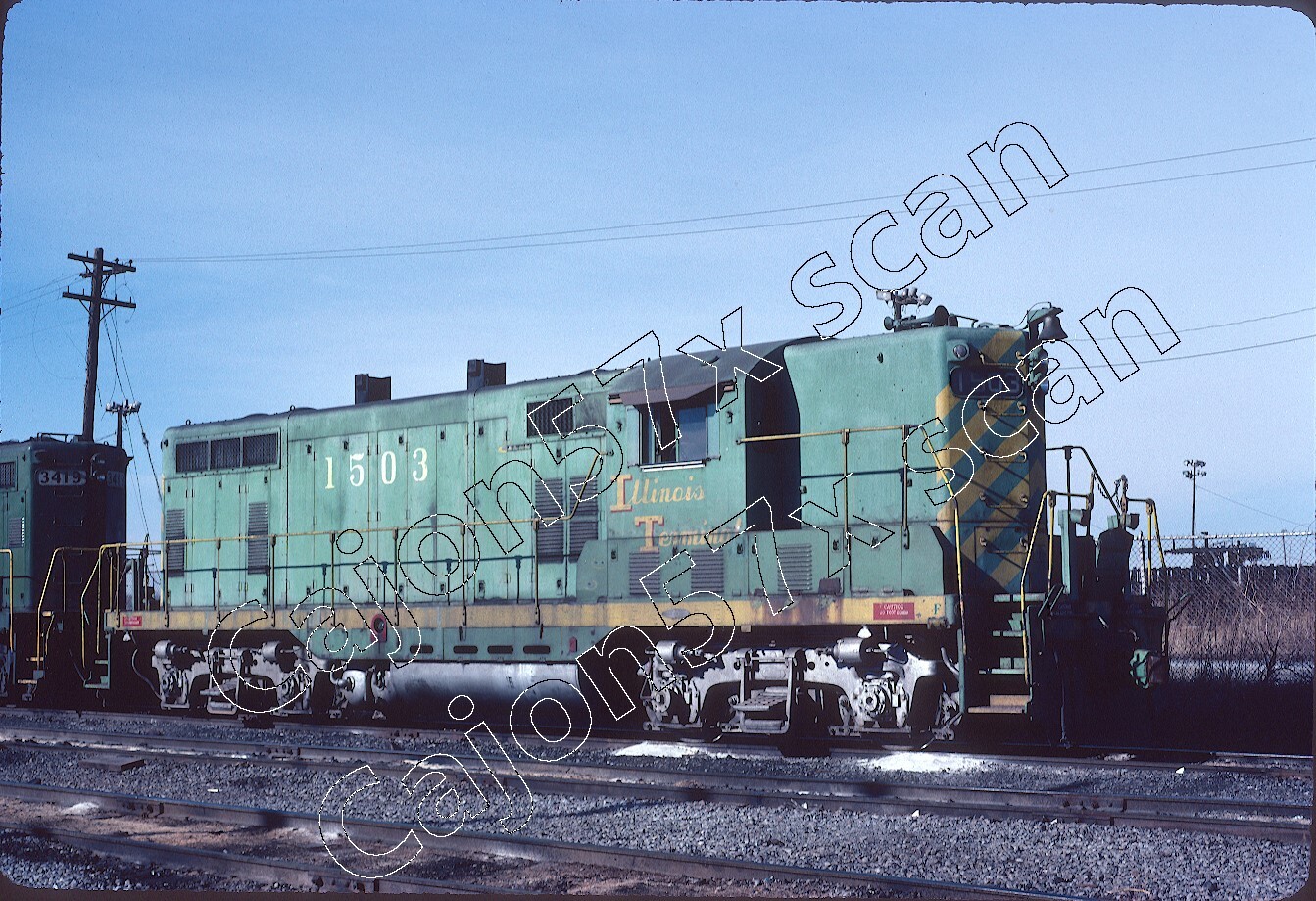 Original Slide- ITC Illinois Terminal GP7 1503 At Granite City, IL. 1/82 FREE Sh | eBay