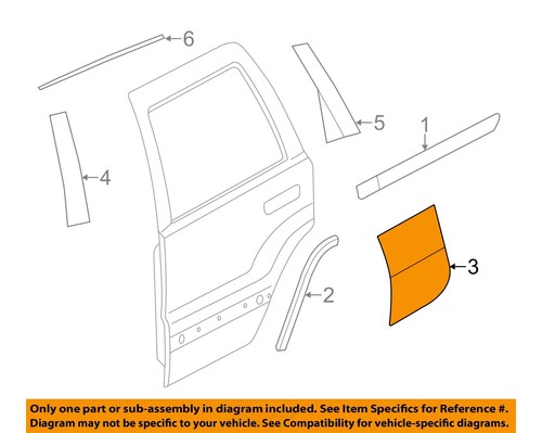 Jeep CHRYSLER OEM 11-18 Grand Cherokee Exterior-Rear-Stone Guard Left ...