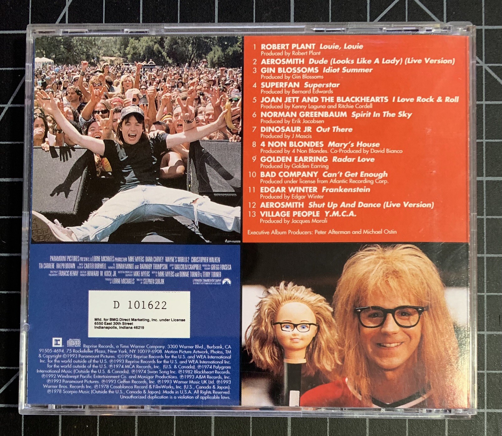 WAYNE'S WORLD 2 soundtrack CD Very Clean Disc, Like New! | eBay