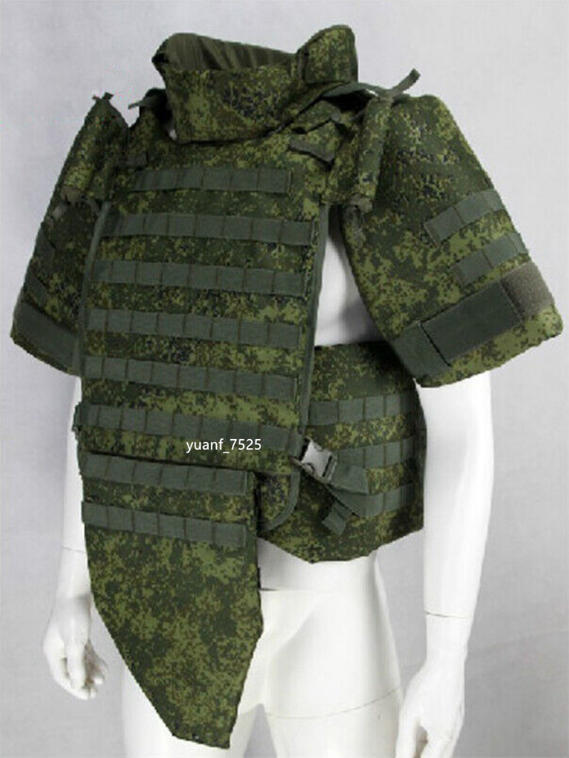 Russian 6B45 Bulletproof Tactical Vest Shoulder And Crotch Protection ...