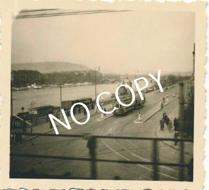Foto II Guerra Mondiale, Veduta Della Città Con Tram Fiume B 1.57 | eBay