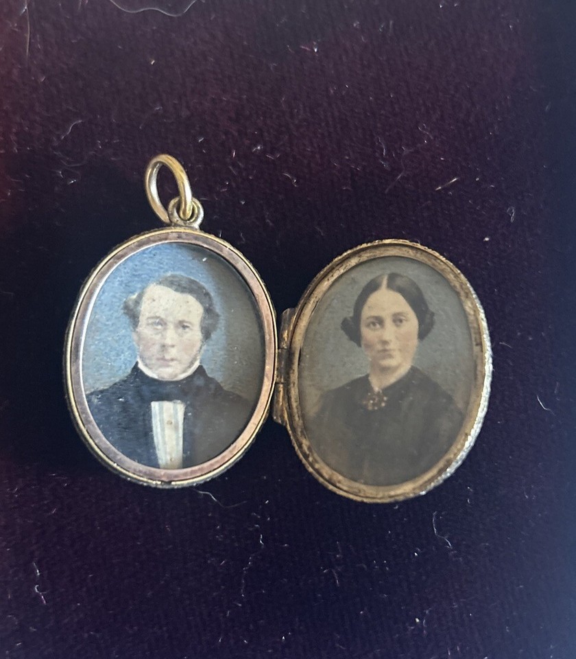 Antique 18 K Yellow Gold Pendant/locket, Circa 1870 | eBay