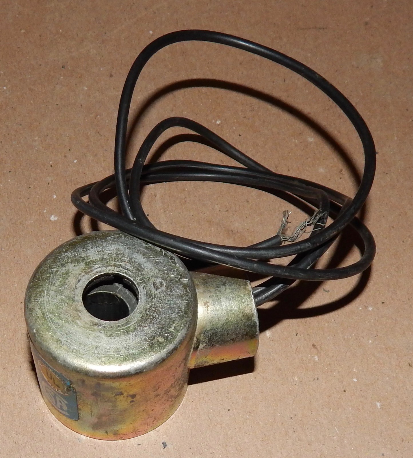 Solenoid Coil Assembly with Junction Box 1/2" Shaft 110 Volt 1/2" NPT ...