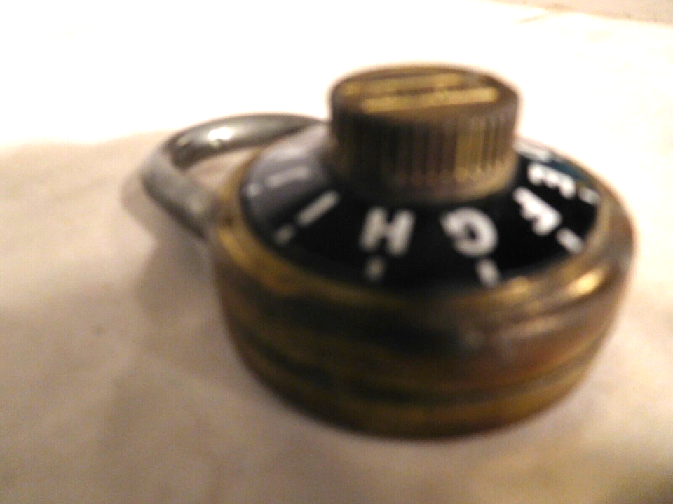 Scarce Vintage Made in the USA Slaymaker ABC/Letters Combination Lock ...