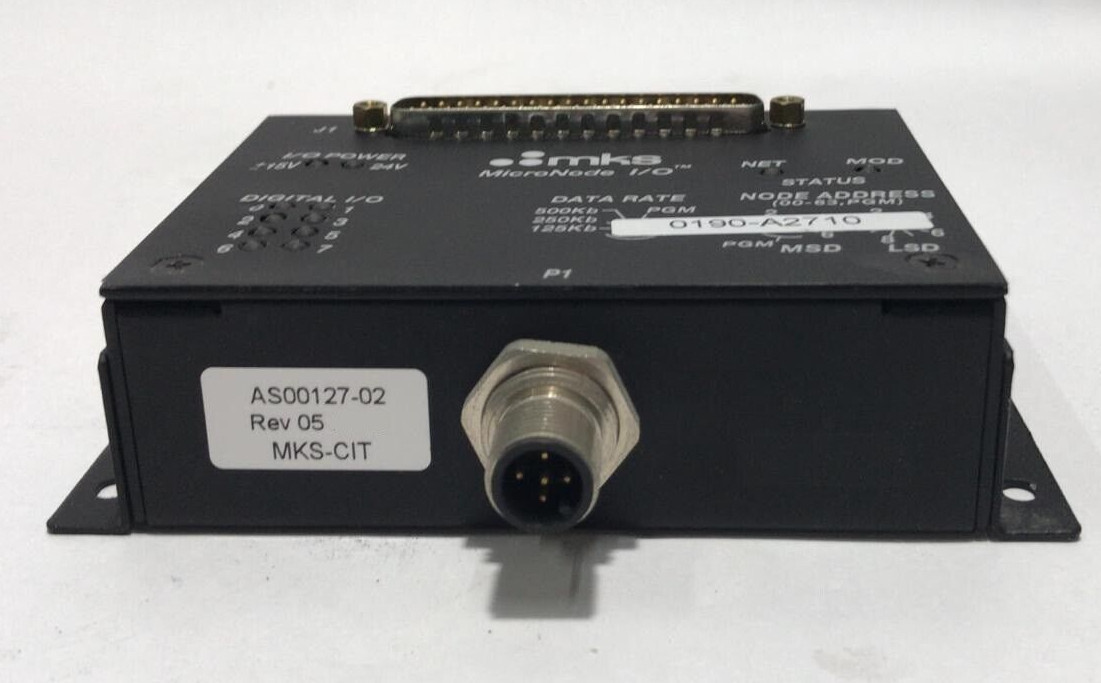 MKS MICRONODE I/O AS00127-02 REV 05 MKS-CIT / 0190-A2710 | eBay