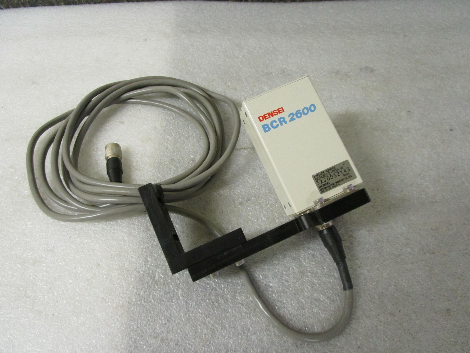 Densei BCR 2600 Barcode Scanner / Reader BCR2612-RDA-N 90mm with Cable ...