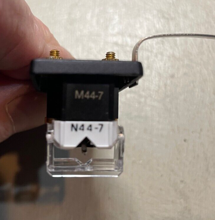 Shure M44-7 W/NEW Stylus MM Cartridge And Sony Headshell 424060604 | eBay