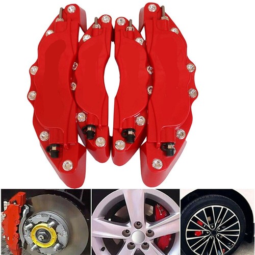 Brake caliper cover Car 3D style Disc Front & Rear 4PCS for Honda ...