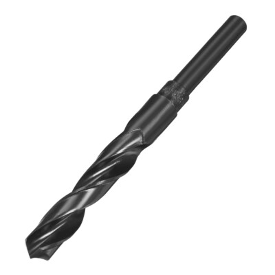 15mm Drill Bit HSS 9341 Black Oxide with 1/2 Inch Straight Reduced ...