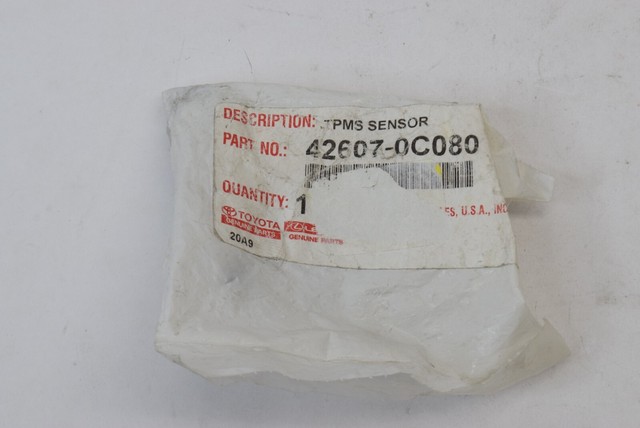 Toyota OEM Tire Pressure Sensor TPMS 42607-0c080 for sale online | eBay