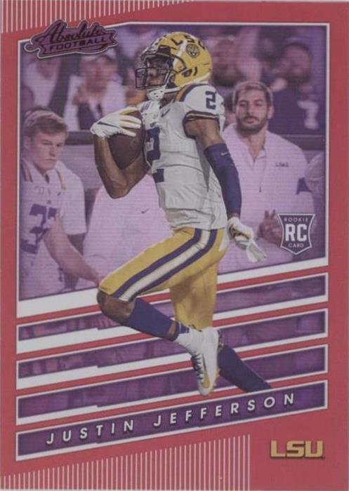 2020 Panini Chronicles Draft Picks - Absolute Rookies Spectrum Justin ...