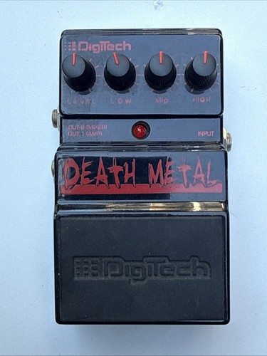 Digitech Death Metal DDM Distortion Guitar Pedal, Pre-Owned | eBay