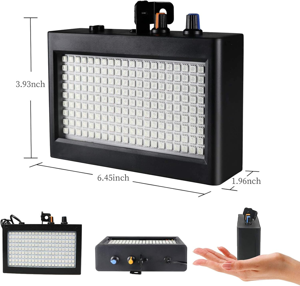 Stage Strobe Light, Super Bright Flash Stage Lighting, Sound Activated ...