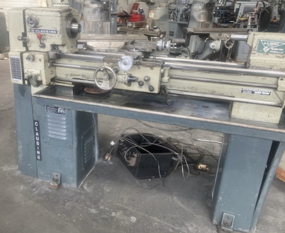 Clausing 12” X 36” Lathe Model: 5914 W/ Taper Attachment & Tooling 220V ...