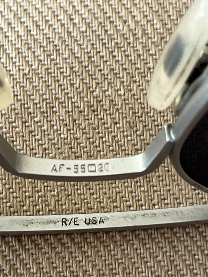 Randolph Engineering Aviator Matt Chrome 55-20-140 Men's Sunglasses ...