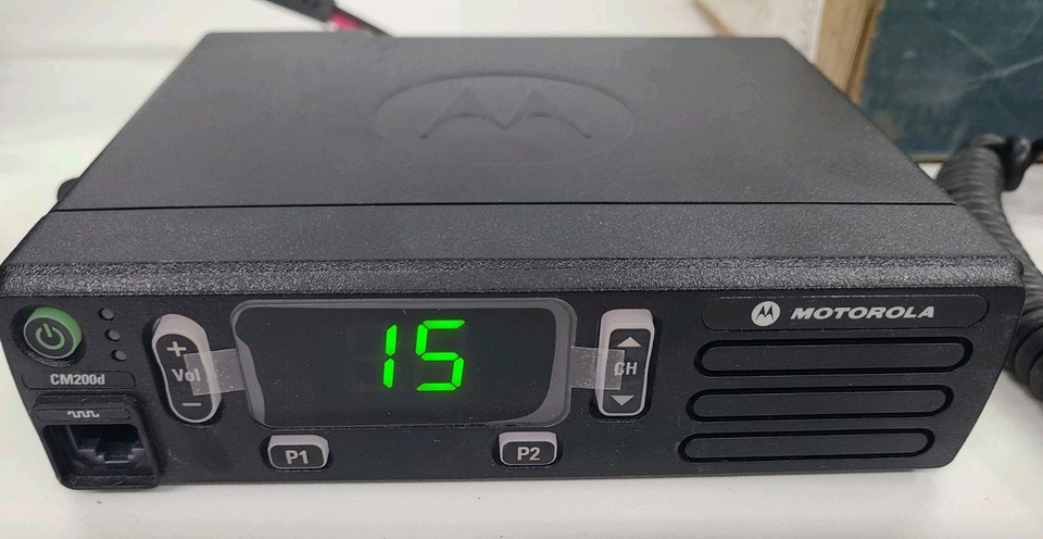 Motorola CM200d UHF High Power Mobile 2-way Radio | eBay