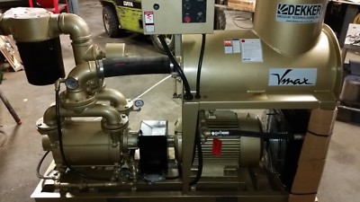 Dekker, Vmax, VMX0553 550 CFM, 29", travaini, sihi, kinney, vacuum pump ...