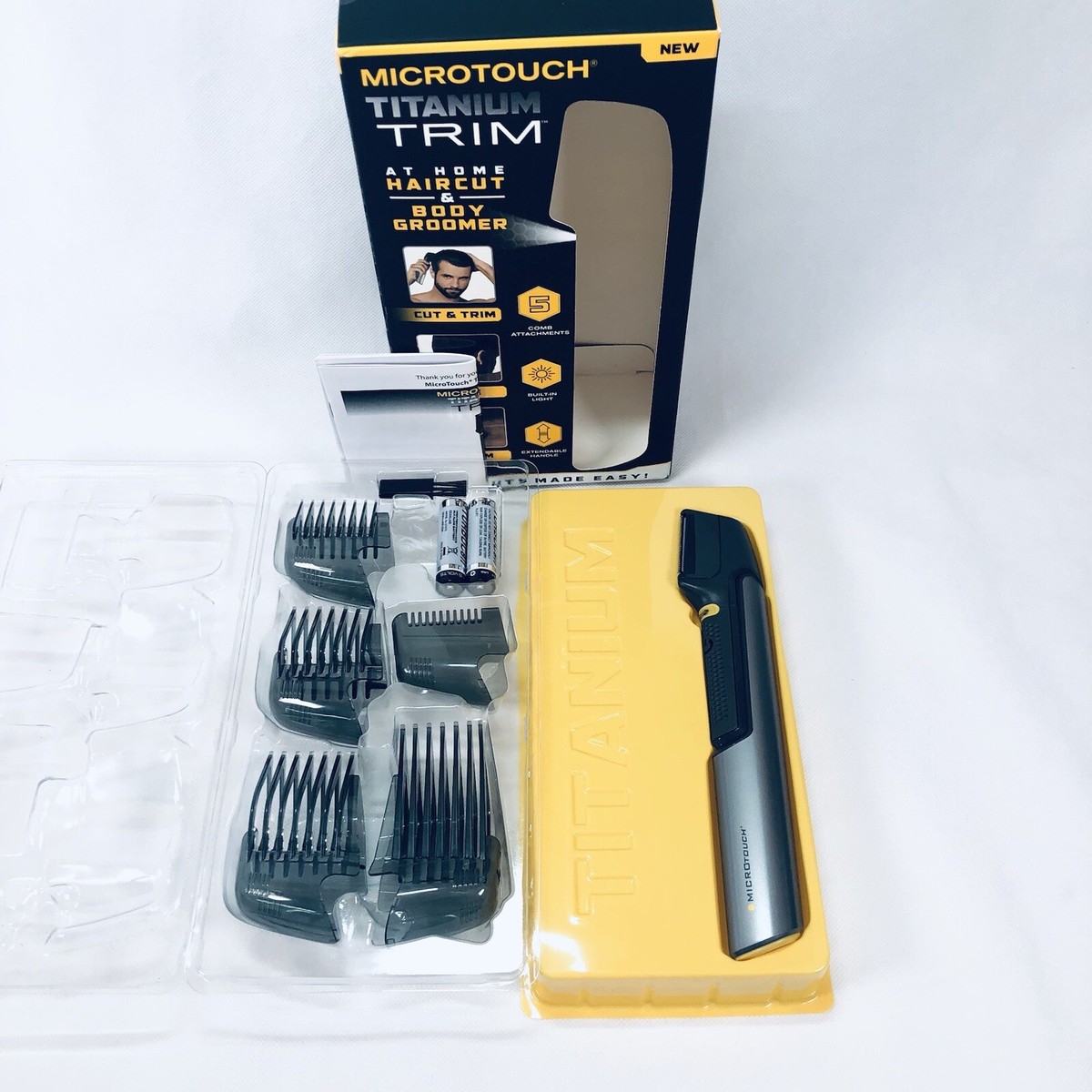 Titanium Trim Buy Mayitr Men Body Shaver Hair Groomer Home Haircut 5