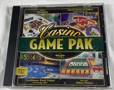 Casino Game Pak Pc Computer Game FUN Gamble Gambling Vegas Style Action ...