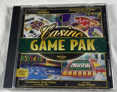 Casino Game Pak Pc Computer Game FUN Gamble Gambling Vegas Style Action ...