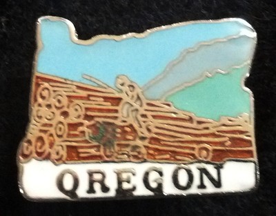 Oregon State Collectible Metal Lapel Travel Pin | eBay