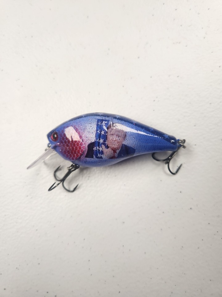 Donald Trump 2024 Make American Great Again fishing crankbait lure ...
