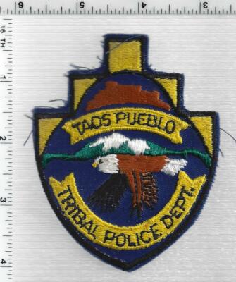 Taos Pueblo Tribal Police Dept (New Mexico - Tribal) 1st Issue Shoulder ...