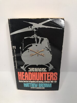 Headhunters By Matthew Brennan Vintage Paperback 1987 Vietnam War Militaria Vtg | eBay