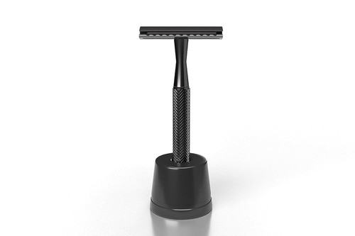 NINNEX-3.0 Safety Razor-Double Edge-With-Stand & 3 Bundle-Non-Slip ...