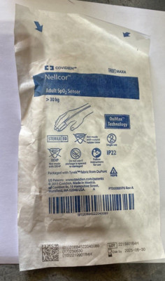 Nellcor Oximax MAXA Adult Spo2 MAX-A - EXP 2025 (1 BAG/24 SENSORS) | eBay