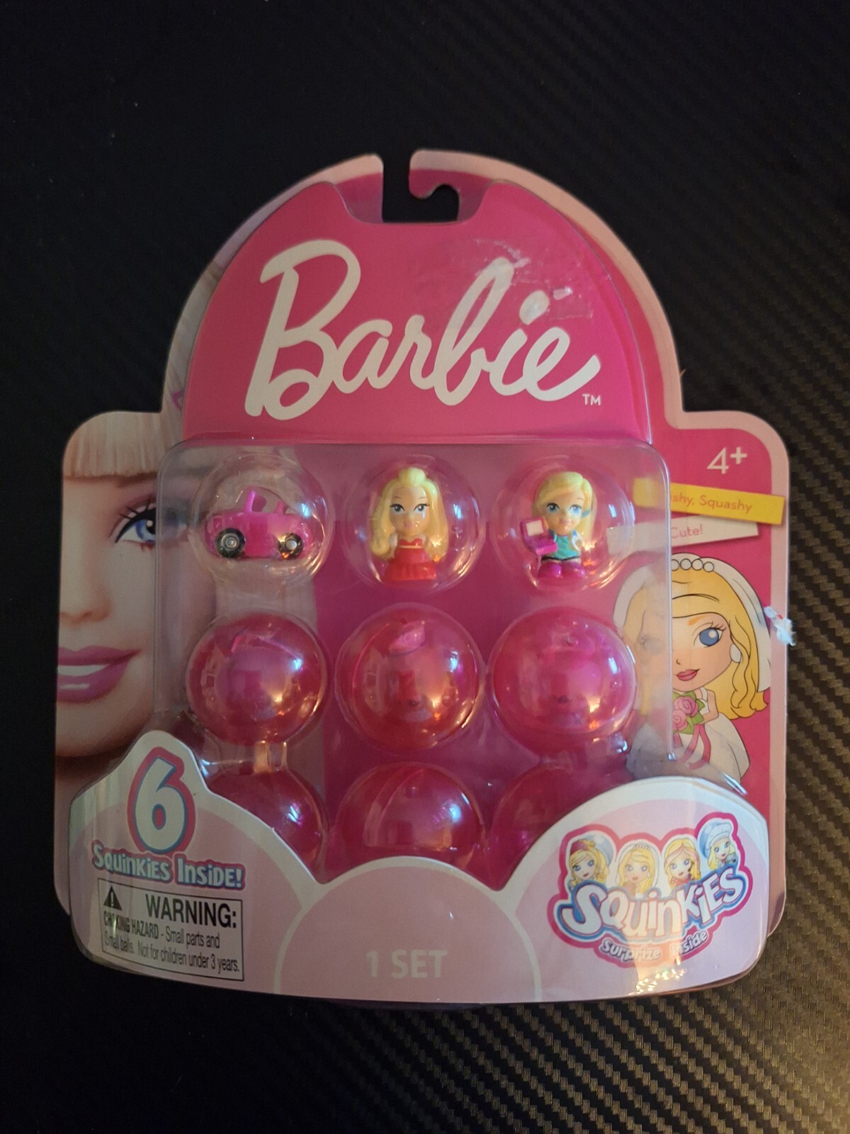 Squinkies Barbie Blip Toys Set of 6 Squishy Squashy Fun Squinkies 1 Set ...