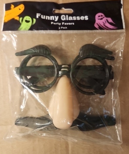 Fun Party Favor Funny Face Glasses 2 pack NEW | eBay