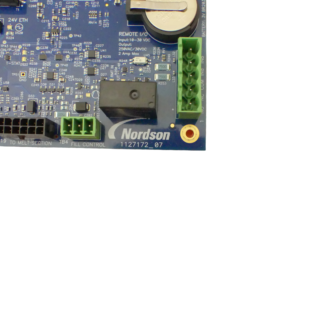 NORDSON 1127172-07 PROBLUE FLEX LOW VOLTAGE CONTROLLER BOARD 47G0015 ...