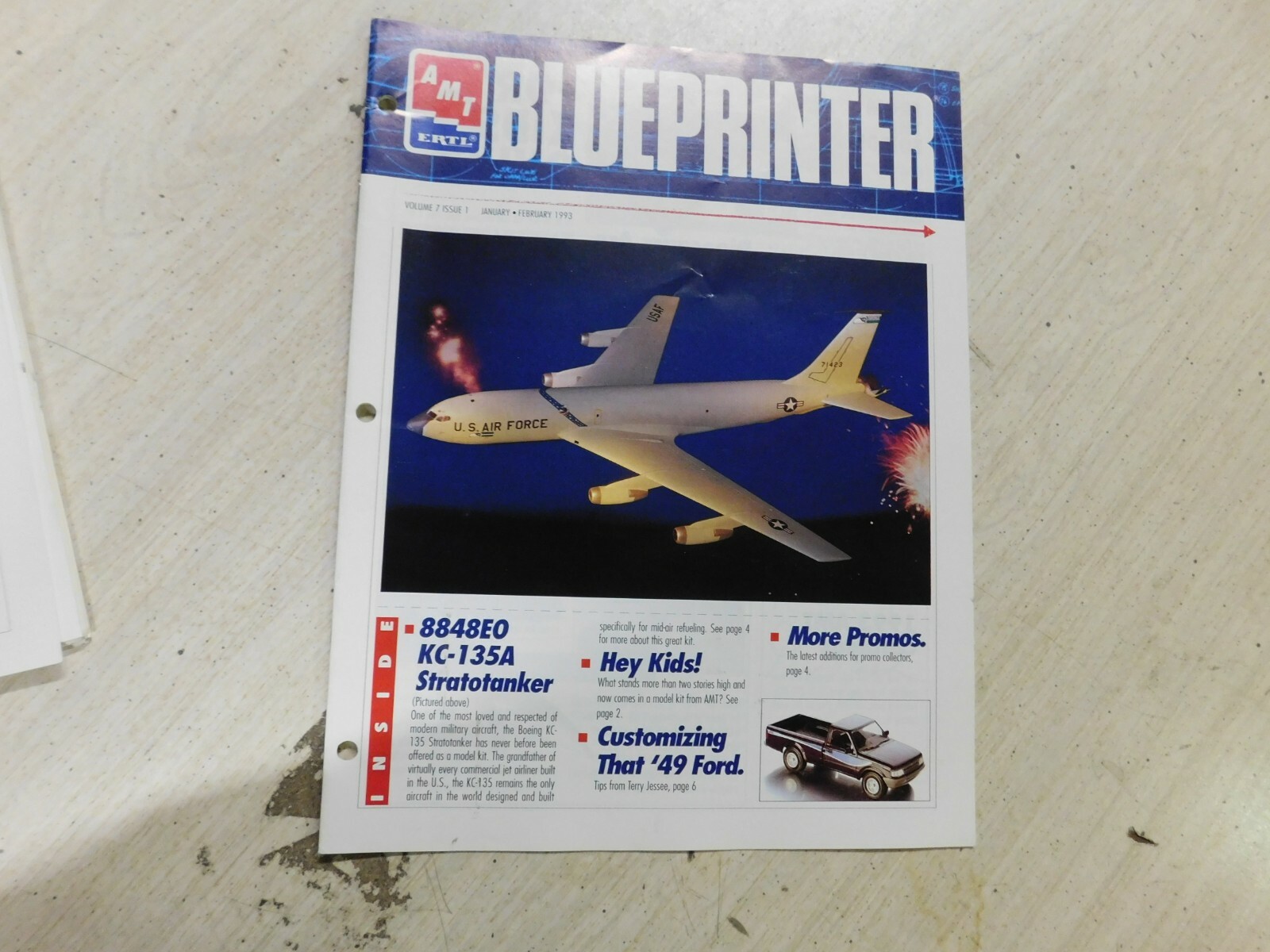 Ertl AMT Blueprinter Magazine Volume 7 Issue 1 January Feb 1993 ...