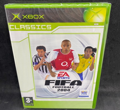 Fifa Football 2004 Classic Xbox - New And Sealed - New Sealed Ita Eng ...