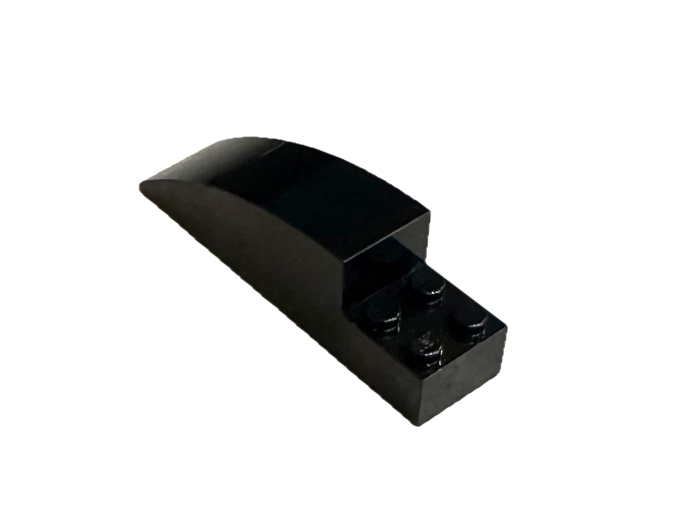 Lego Slope, Curved 8 x 2 x 2 Black 41766 | eBay