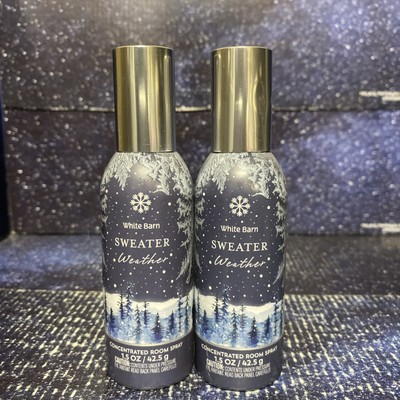 2X Bath & Body Works Concentrated Room Spray, Sweater Weather 1.5 Oz | eBay