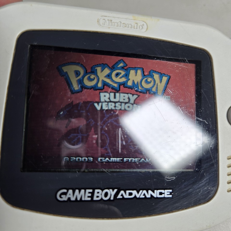 Pokemon: Ruby Version GBA (Game Boy Advance, 2003) *Dry Battery ...