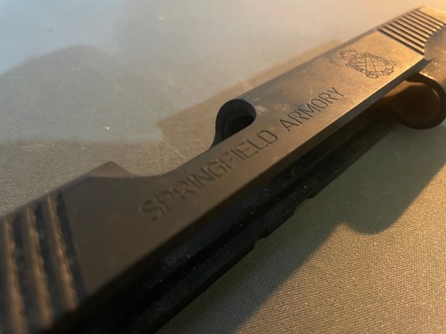 Springfield 1911 A1 slide (MEUSOC 45, Novak Low Cut) | eBay