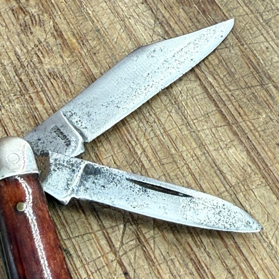 CASE XX USA 1965-69 6229 1/2 TADPOLE Pocket knife Reddish PRETTY Bone ...