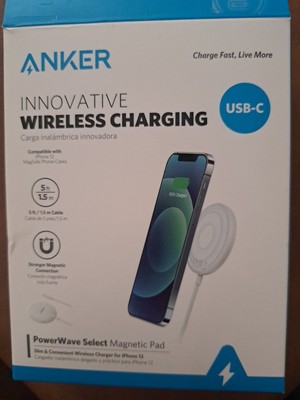 Anker Innovative PowerWave Select Magnetic Wireless Charging Pad USB-C ...