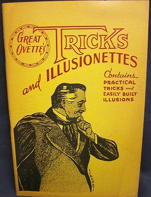Great Ovette's Tricks and Illusionettes by Ovette, Joseph | eBay